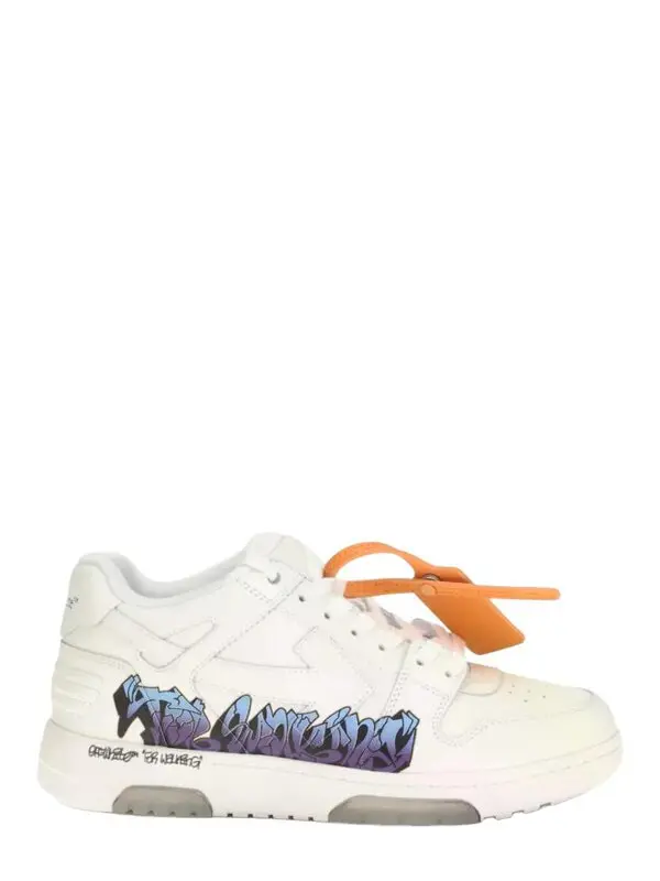 Off-White Arrow Print Sneakers - White