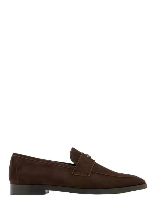 BOUGEOTTE Lofty Flaneur Bee-detail Loafers - Brown