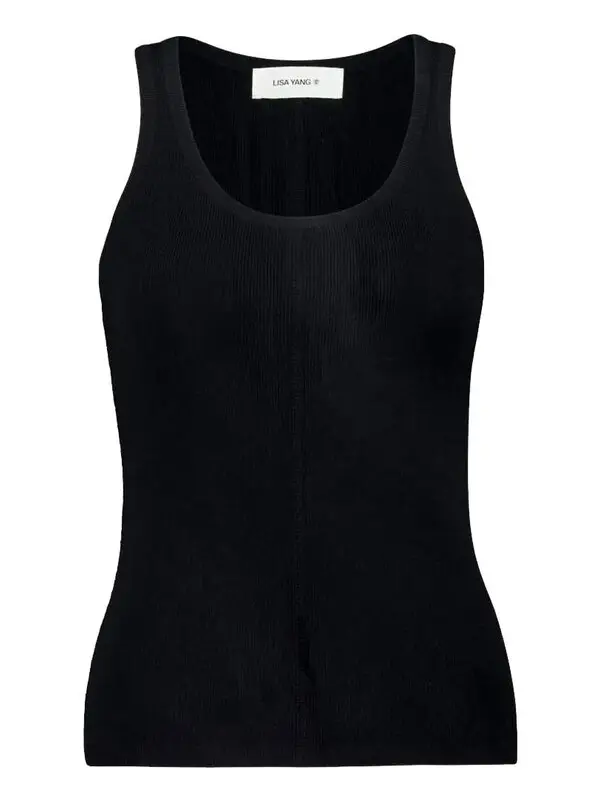 LISA YANG Meng Sleeveless Tank Top - Black