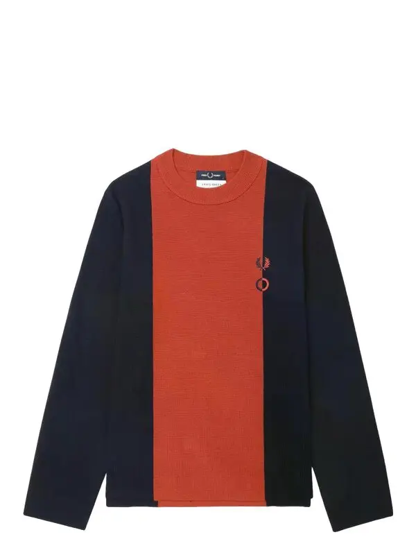 Fred Perry X Craig Green Logo-detail Sweater - Blue