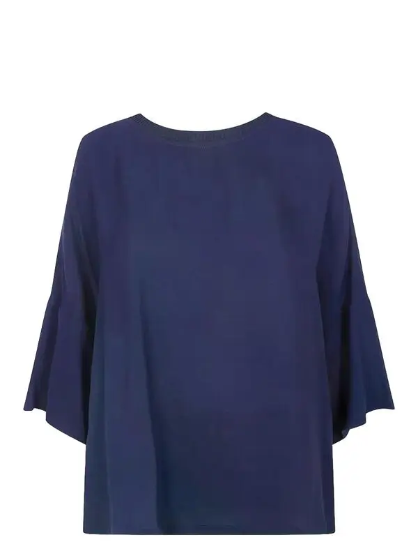 Liviana Conti Demi Flared Top - Blue
