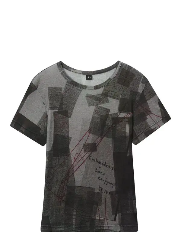 Y’s Printed T-shirt - Grey