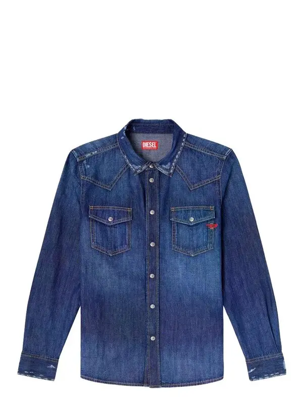 DIESEL® D-vega Denim Shirt - Blue