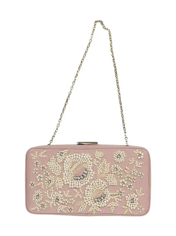 Valentino Garavani Embellished Clutch - Pink