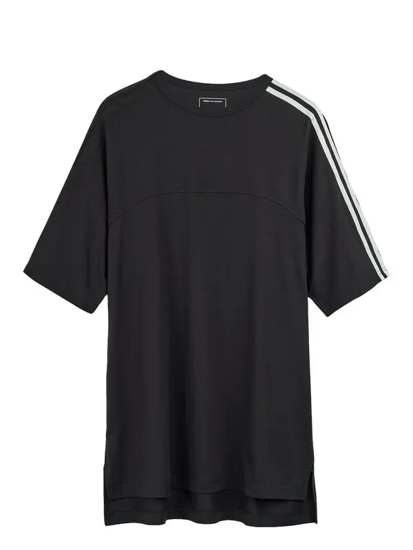 Y3 3 Stripes Short-sleeve Tee - Black