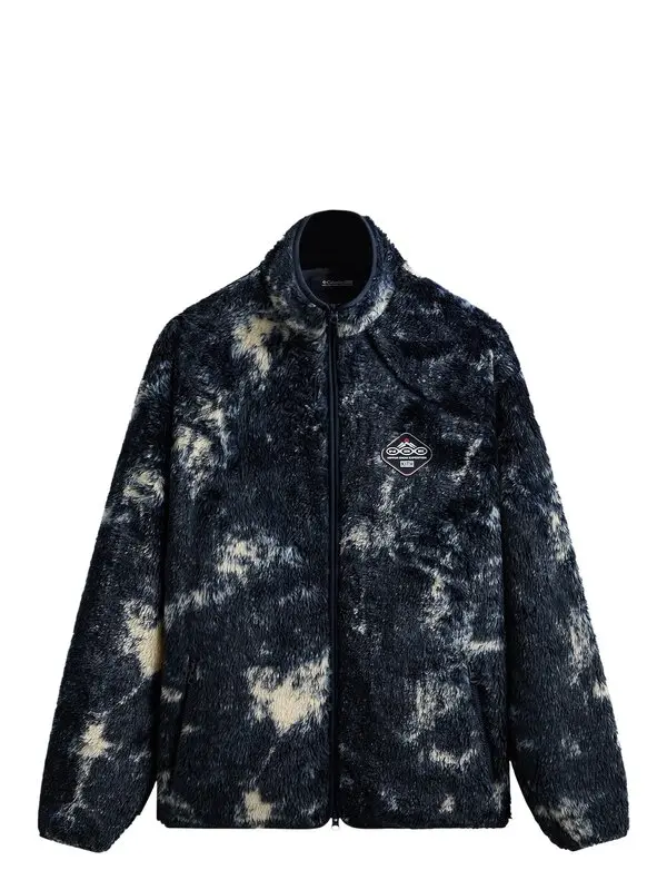 Kith Ice Dye Sherpa Harper Jacket - Blue