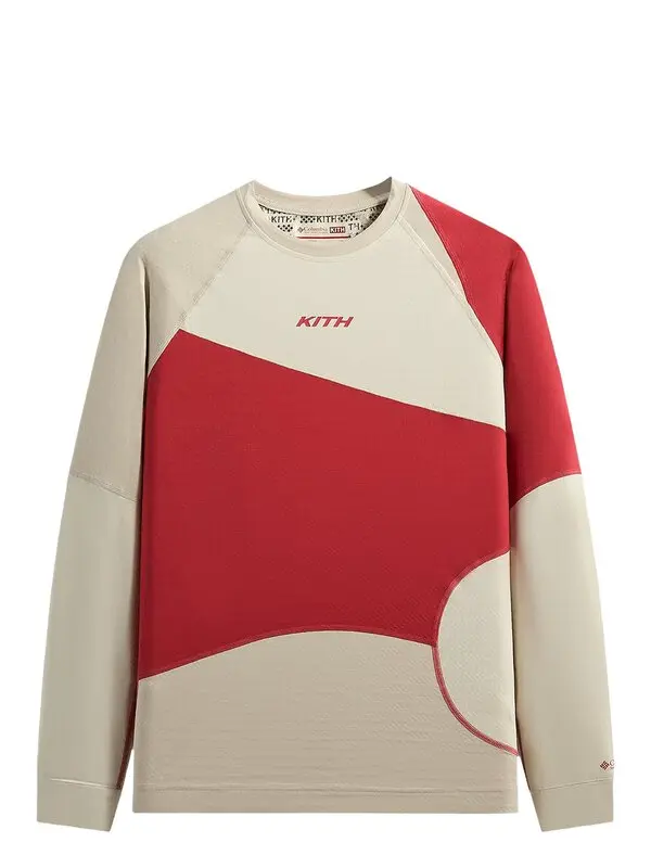 Kith For Columbia Infinity Baselayer Long-sleeve Top - Red