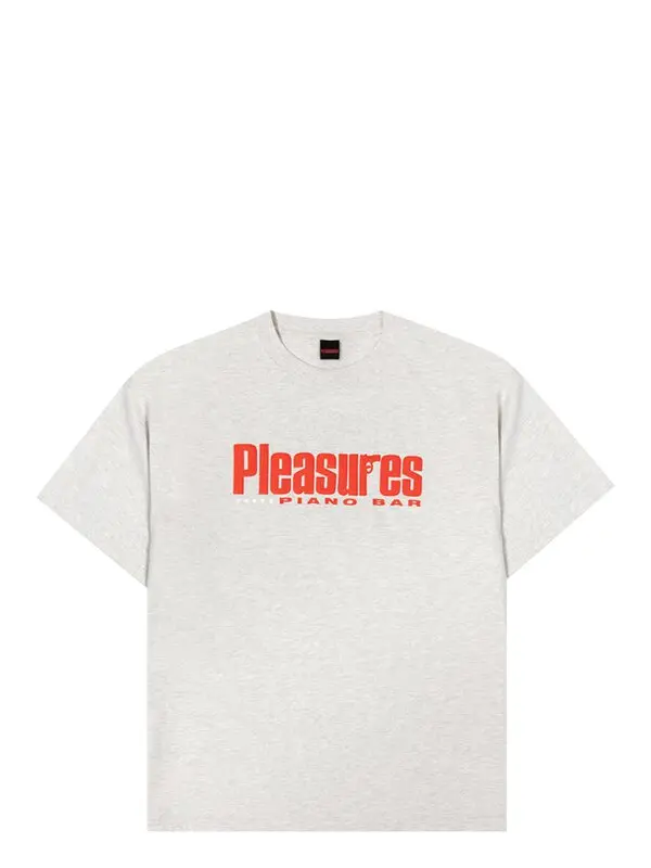 PLEASURES Piano Bar T-shirt - Grey
