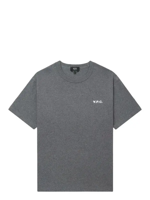 A.p.c. Round Neck T-shirt - Grey