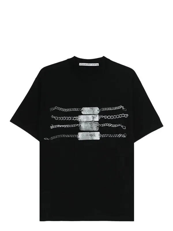 Alexander Wang Chain Graphic Tee - White
