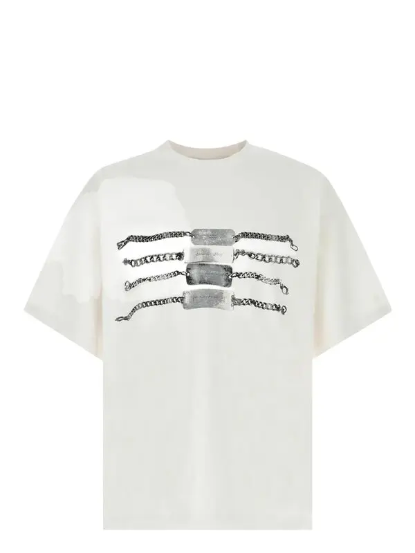 Alexander Wang Chain Graphic Tee - White