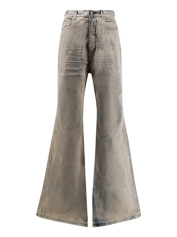 Rick Owens Bolan Bootcut Jeans - Grey
