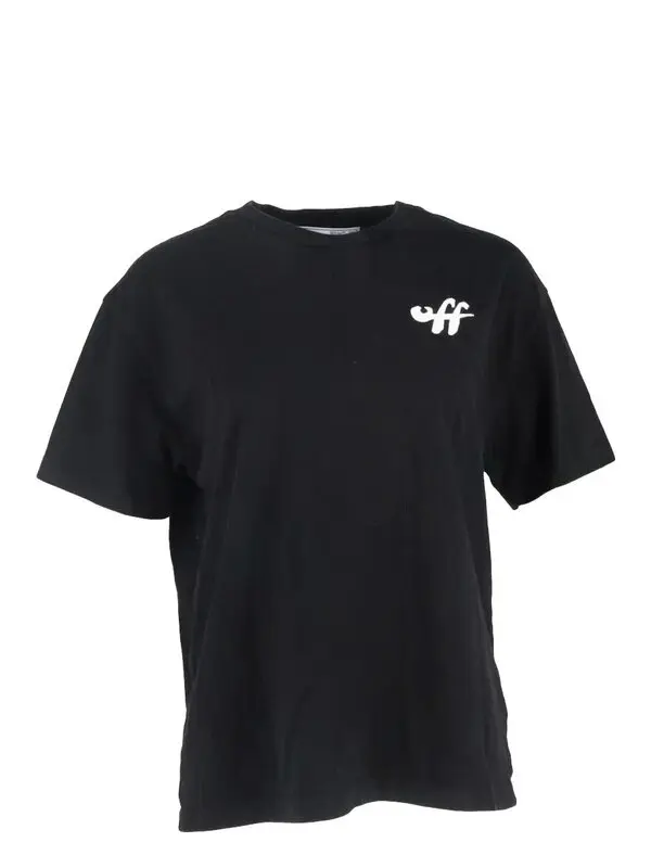 Off-White Logo-print T-shirt - Black