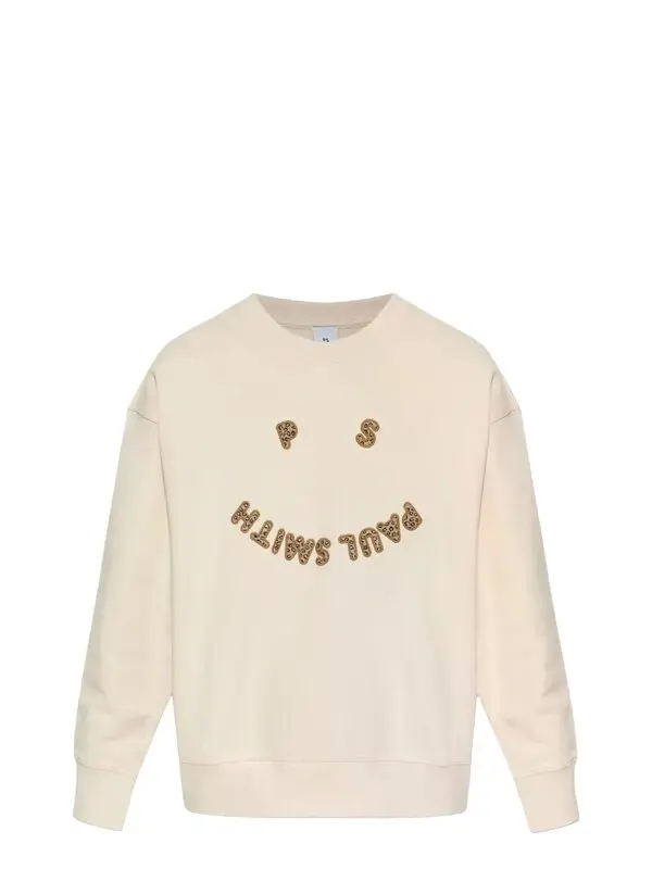 Paul Smith Logo-lettering Sweatshirt - Neutrals