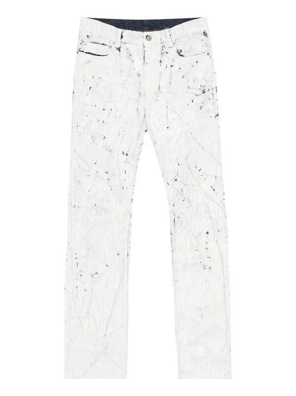 MAISON MARGIELA Painted Jeans - White