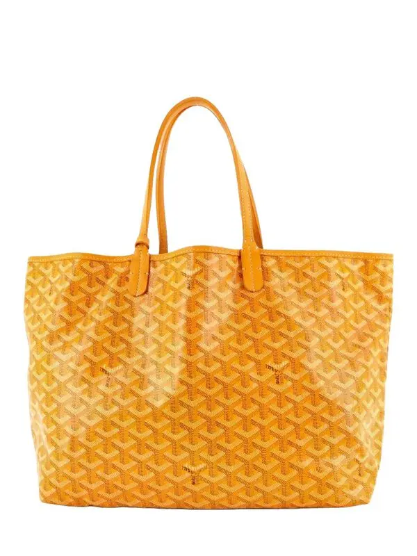 Goyard Saint Louis Coated Canvas Pm Tote Bag - Yellow