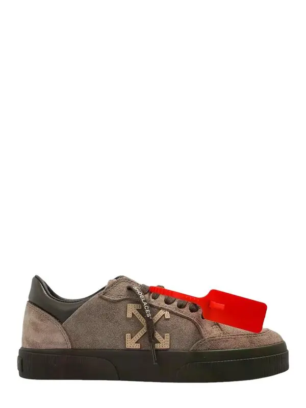 Off-White Low Vulcanized Sneakers - Brown