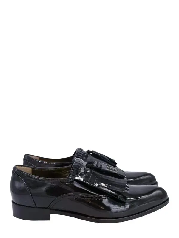 LANVIN Mila Tassel-detail Loafers - Black