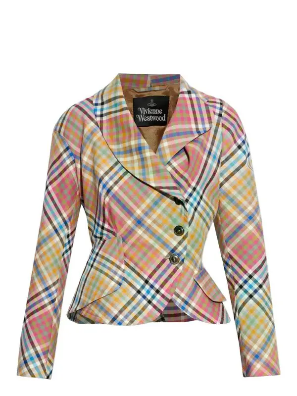 VIVIENNE WESTWOOD Checked Jacket - Pink