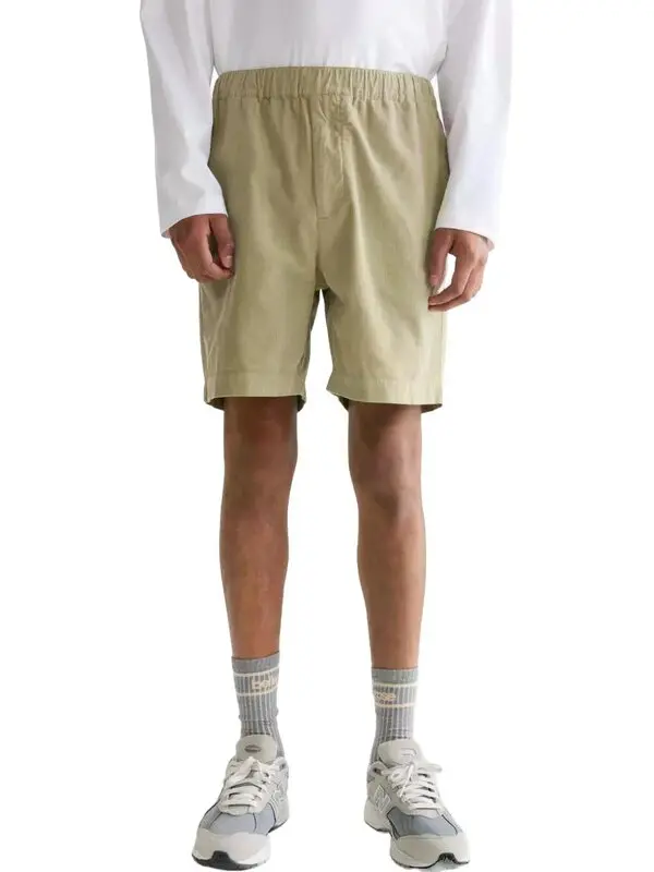 BELLEROSE Elasticated Corduroy Shorts - Neutrals