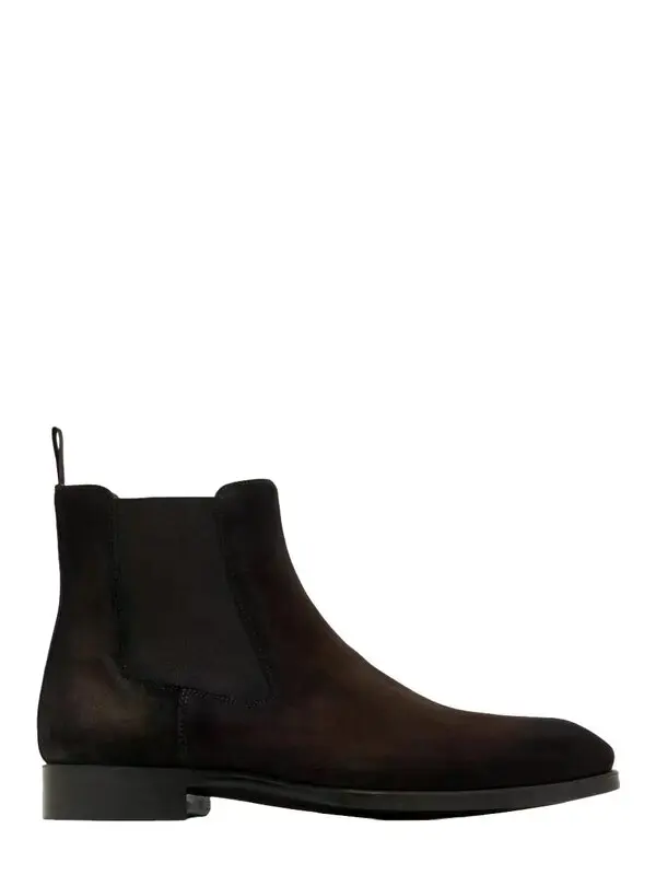 Magnanni Suede Chelsea Boots - Brown