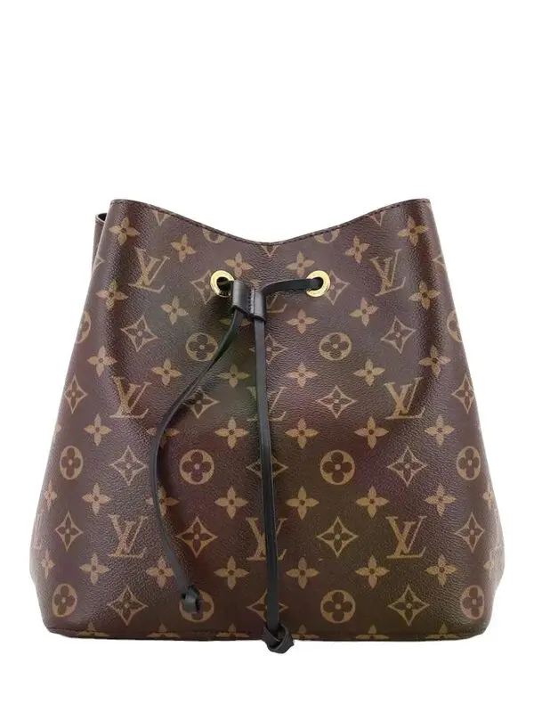 LOUIS VUITTON Neonoe Mm Bucket Bag Monogram Canvas - Brown
