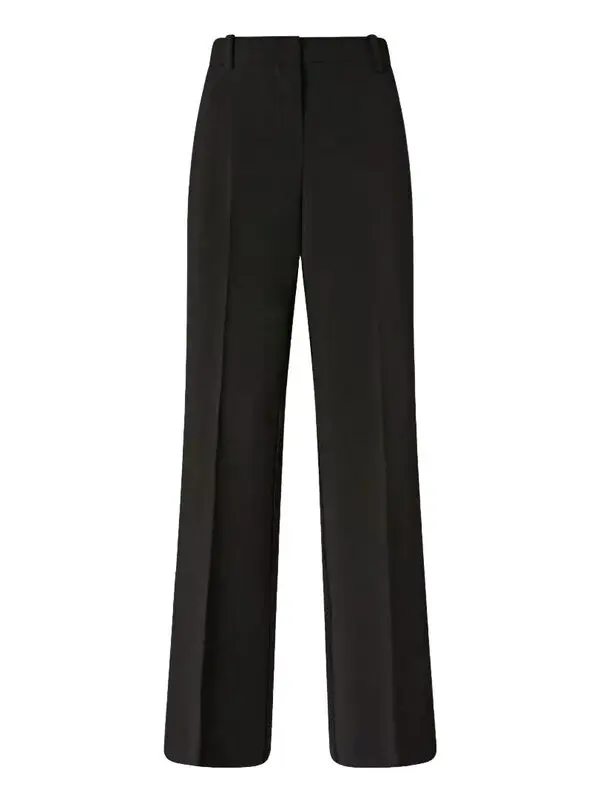 Pinko Wide-leg Trousers - Black