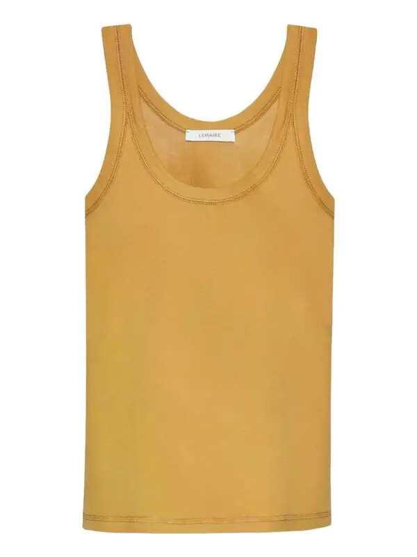 LEMAIRE Sleeveless Tank Top - Yellow