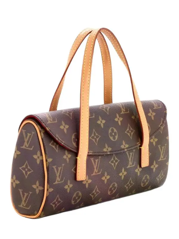 LOUIS VUITTON Sonatine Handbag Monogram Canvas - Brown