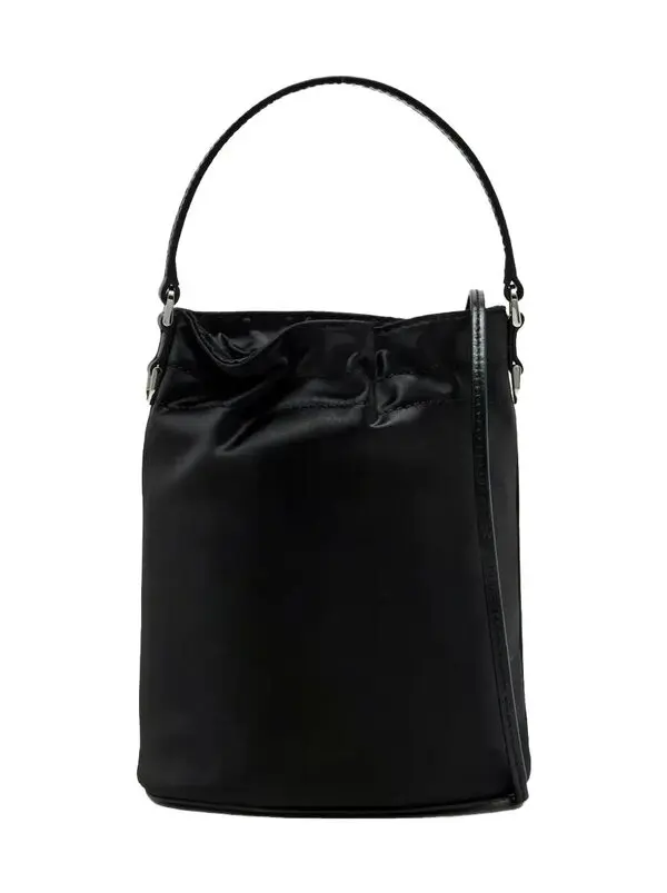 Staud Mini Lila Drawstring Cross Body Bag - Black