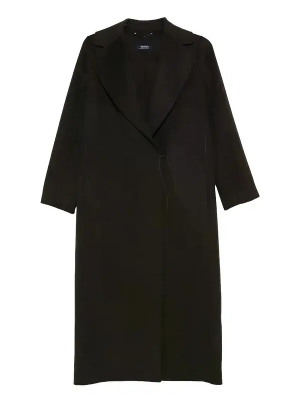 Max Mara Notched Lapel Coat - Brown
