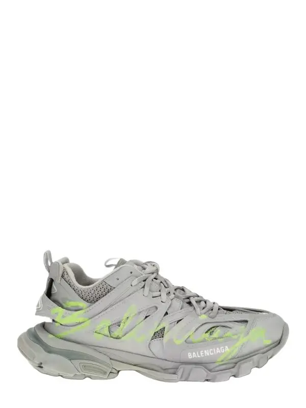 Balenciaga Cutout Track Sneakers - Grey