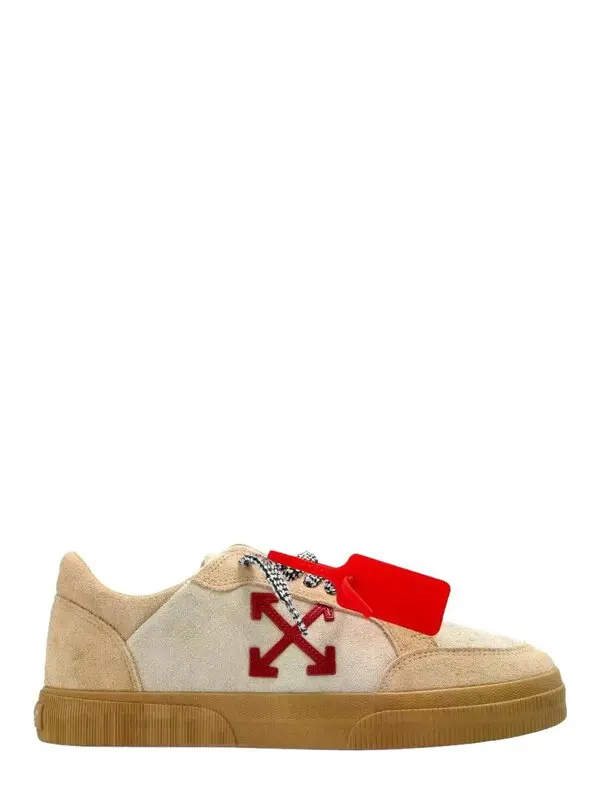 Off-White Arrow-appliqué Low-top Sneakers - Neutrals
