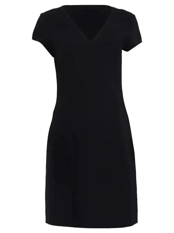 Diane Von Furstenberg Norma V-neck Dress - Black