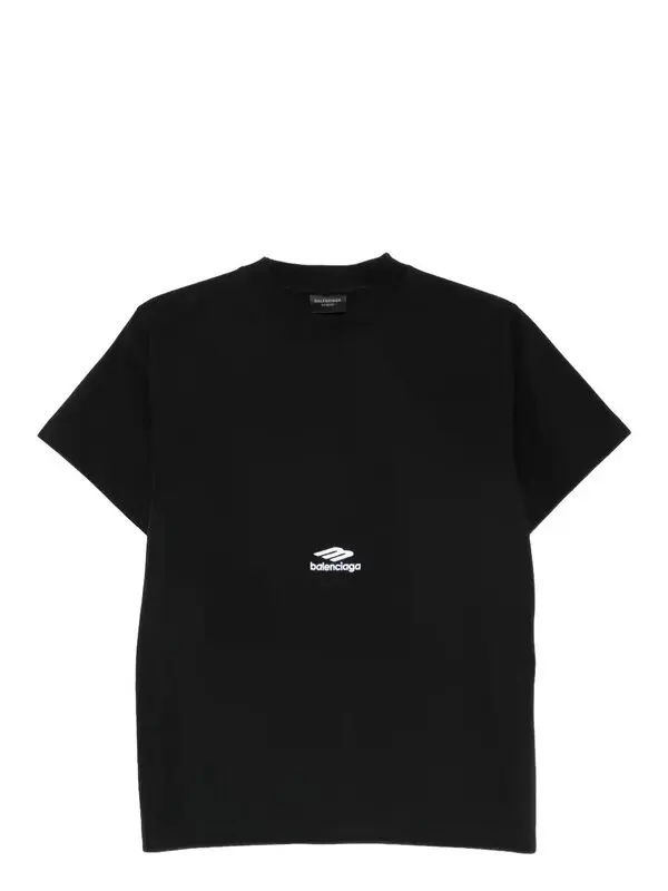 Balenciaga Logo T-shirt - Black