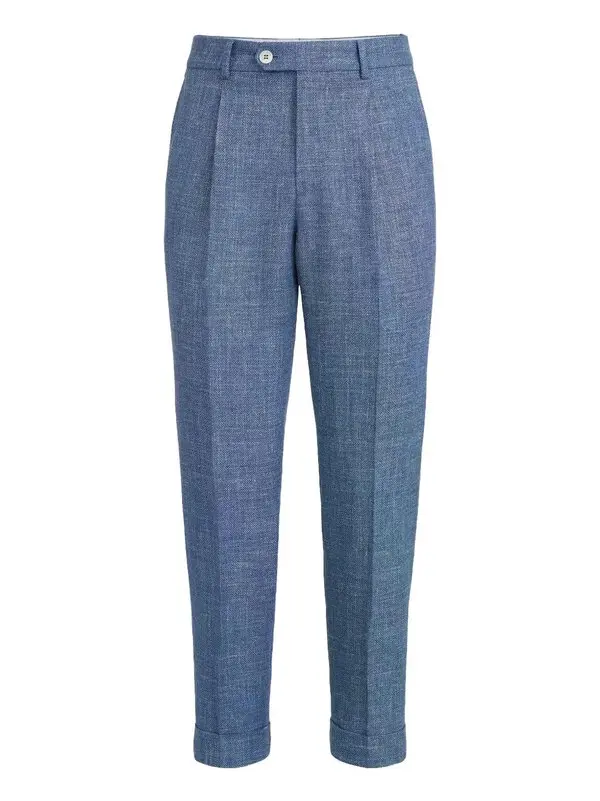 Brunello Cucinelli Pleated Trousers - Blue
