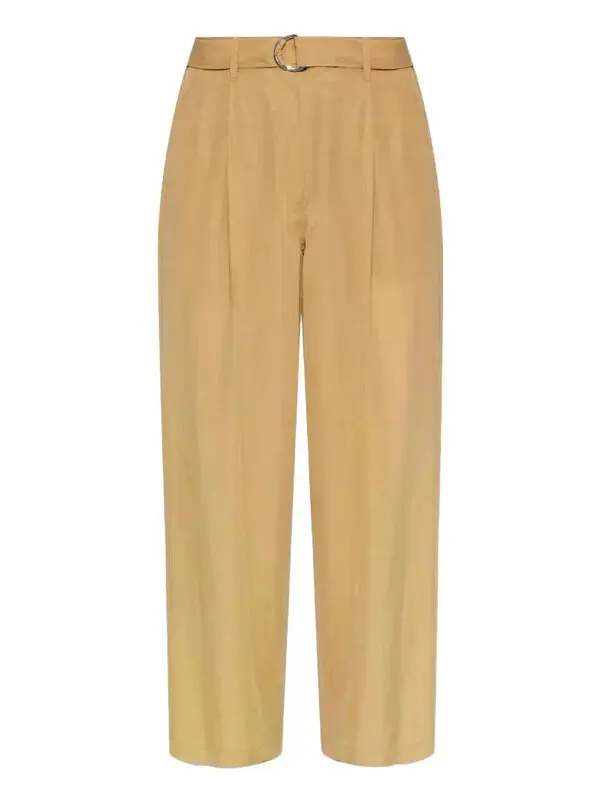 Paul Smith Belted Pleated Trousers - Neutrals