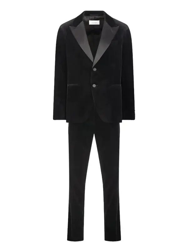 FERRAGAMO Lapel Jacket - Black