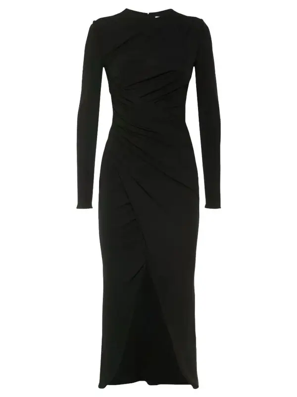 Michael Kors Long-sleeve Maxi Dress - Black