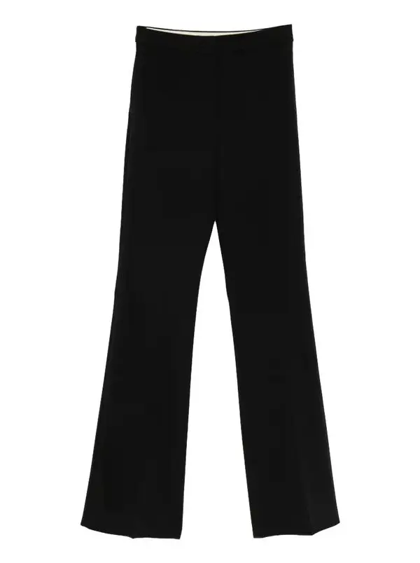 Max Mara Flared Trousers - Black