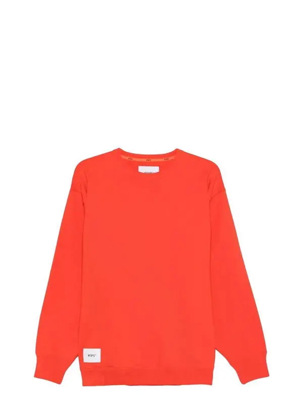 WTAPS Logo-patch Sweatshirt - Orange