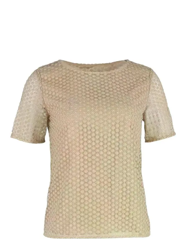 Diane Von Furstenberg Brylee Short-sleeve Blouse - Neutrals