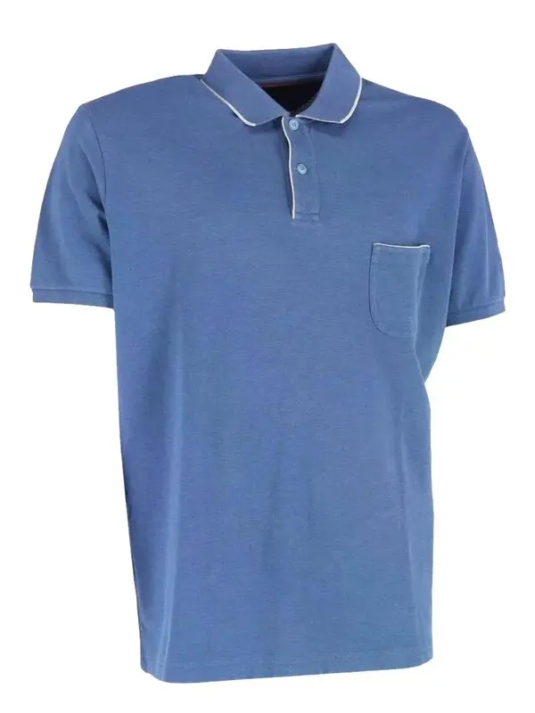 Loro Piana Summer Regatta Polo Shirt - Blue
