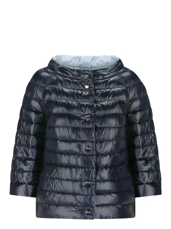 Herno Padded Button Jacket - Blue