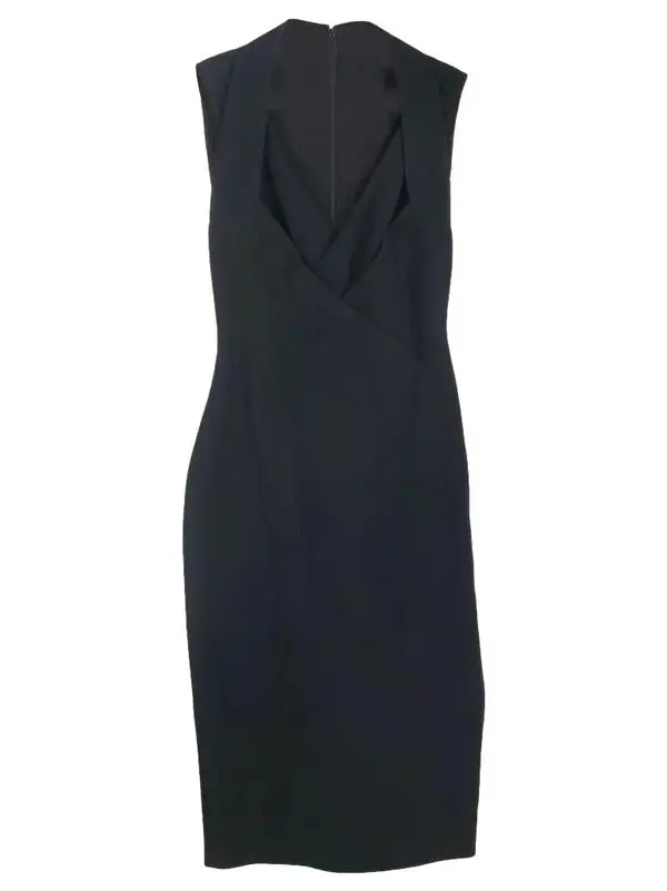 Antonio Berardi Vintage Crossover-straps Dress - Black
