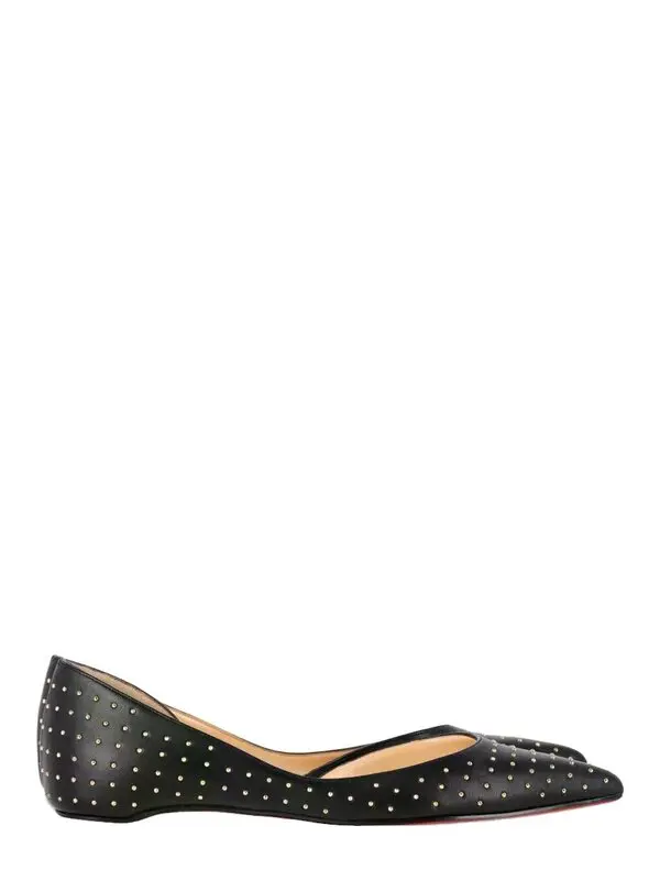 CHRISTIAN LOUBOUTIN Pointed Flats - Black