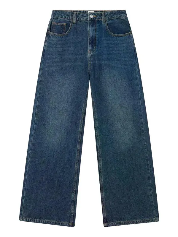 B+AB Wide-leg Denim Jeans - Blue
