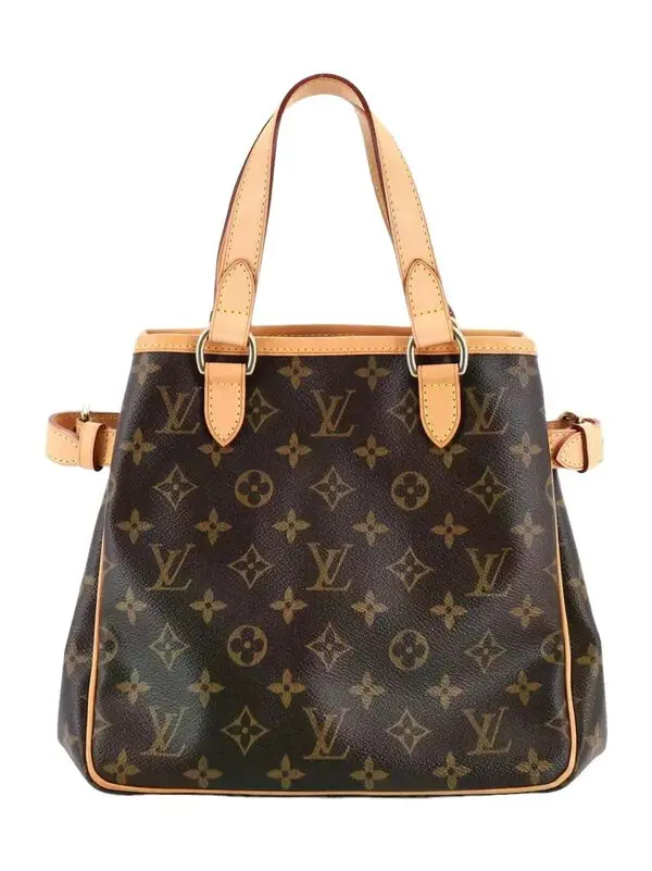 LOUIS VUITTON Batignolles Monogram Canvas Tote Bag - Brown