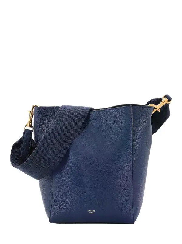 Celine Sangle Seau Small Shoulder Bag - Blue