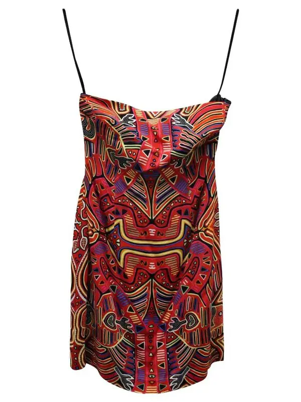 Mara Hoffman Printed Mini Dress - Red